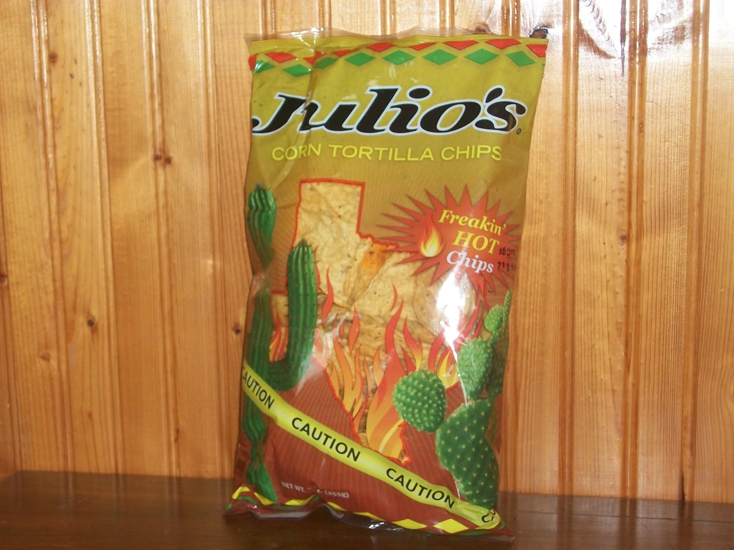 Amazon.com: Julio's Freakin Hot Seasoned Corn Tortilla Chips - 9 oz ...