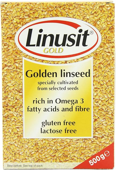 Linusit Gold Golden Linseed 500 g: Amazon.co.uk: Grocery