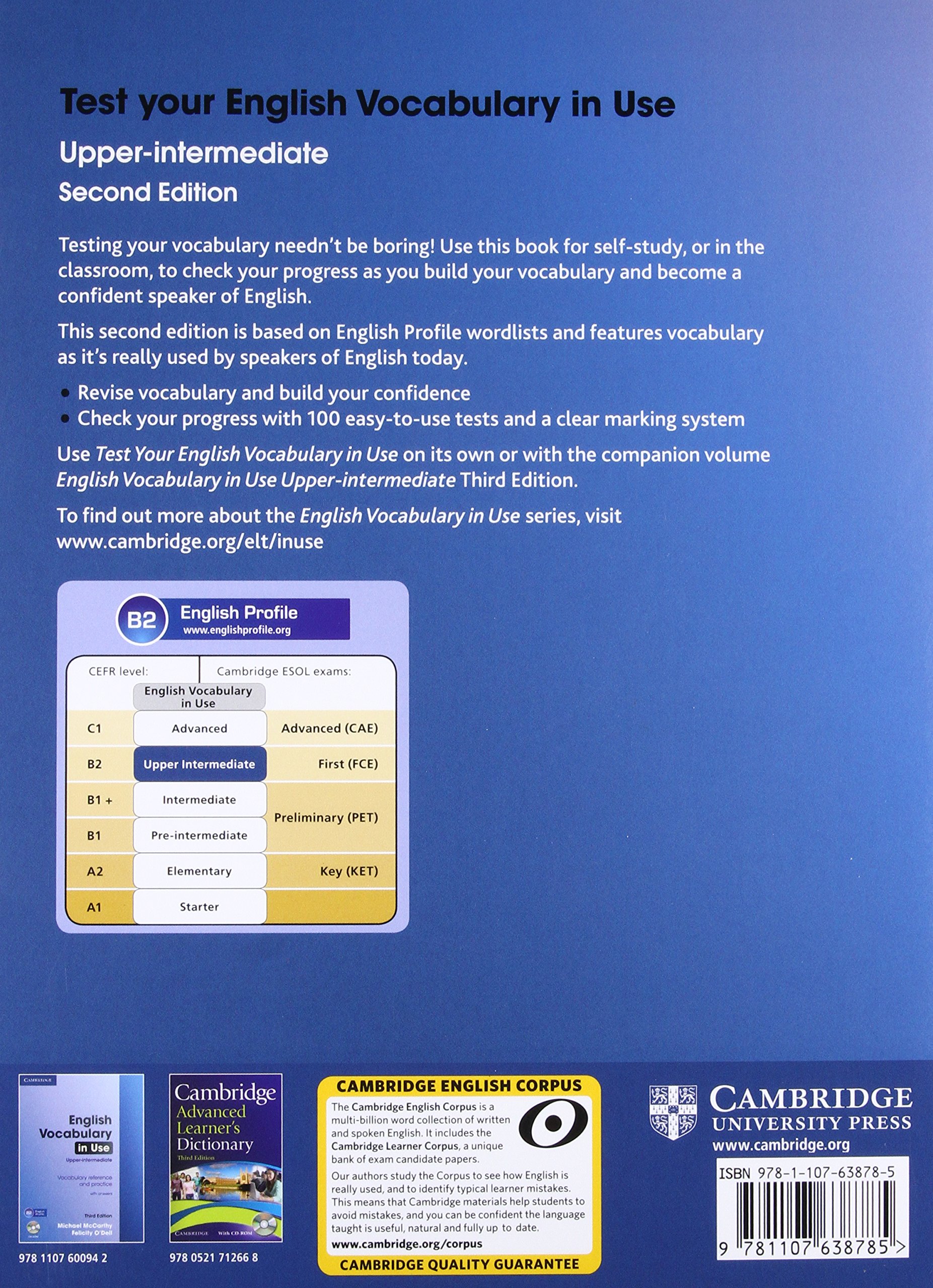 Mua Test Your English Vocabulary in Use Upper-intermediate Book with ...