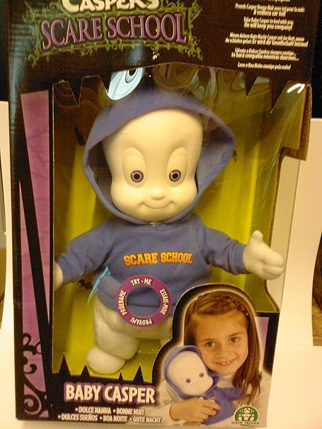 CASPER'S SCARE SCHOOL - BABY CASPER DOLL: Amazon.co.uk: Toys & Games