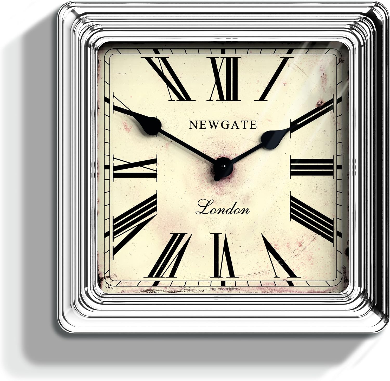 Newgate Croupier’s Clock – Chrome – BigaMart