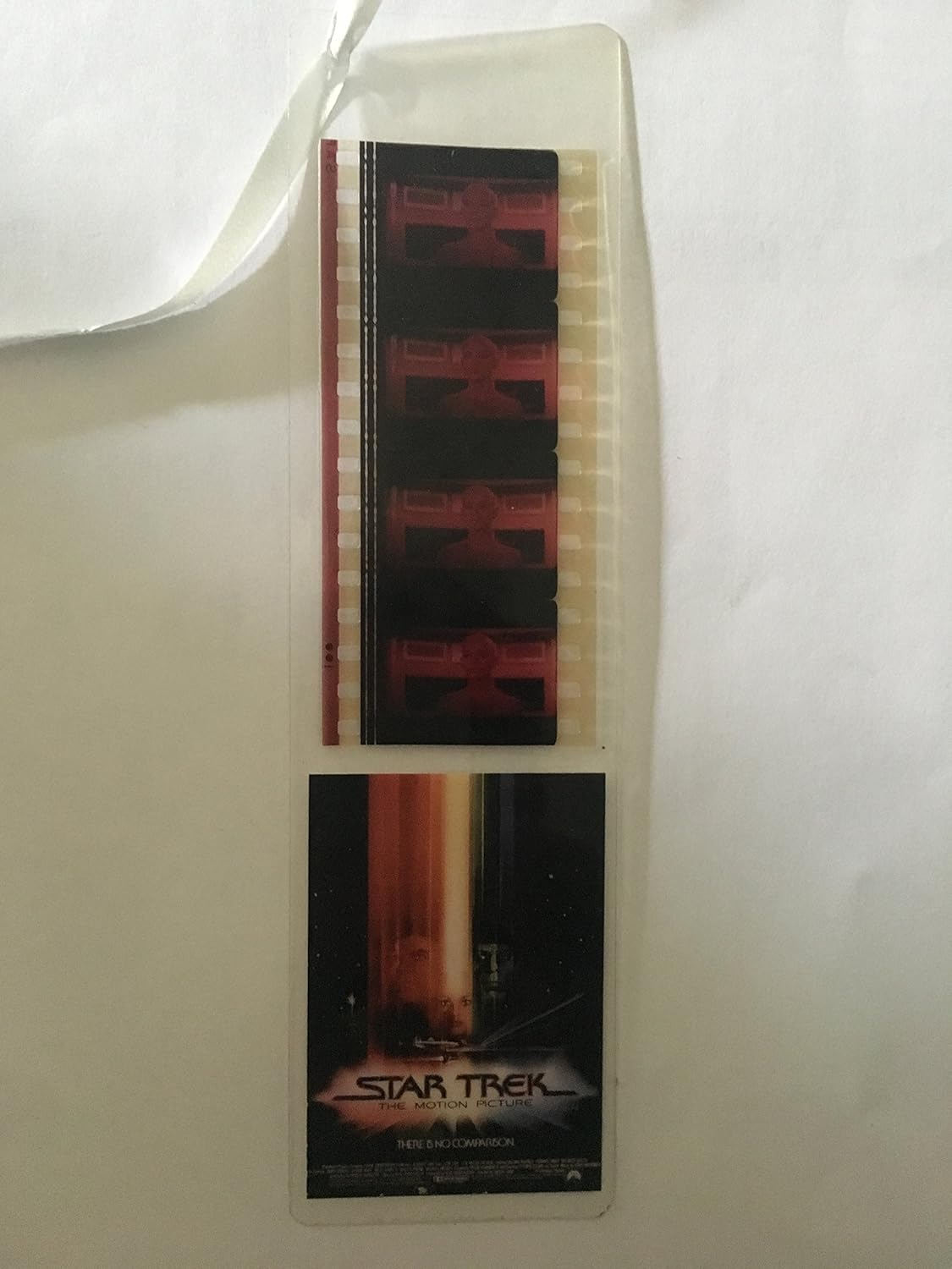 Star Trek s2 The Motion Picture Captain Kirk film cell bookmark movie ...