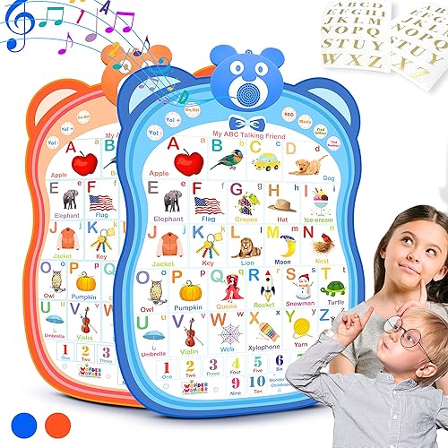 My ABC Talking Friend Interactive Alphabet Toy Talking Poster Wall ...