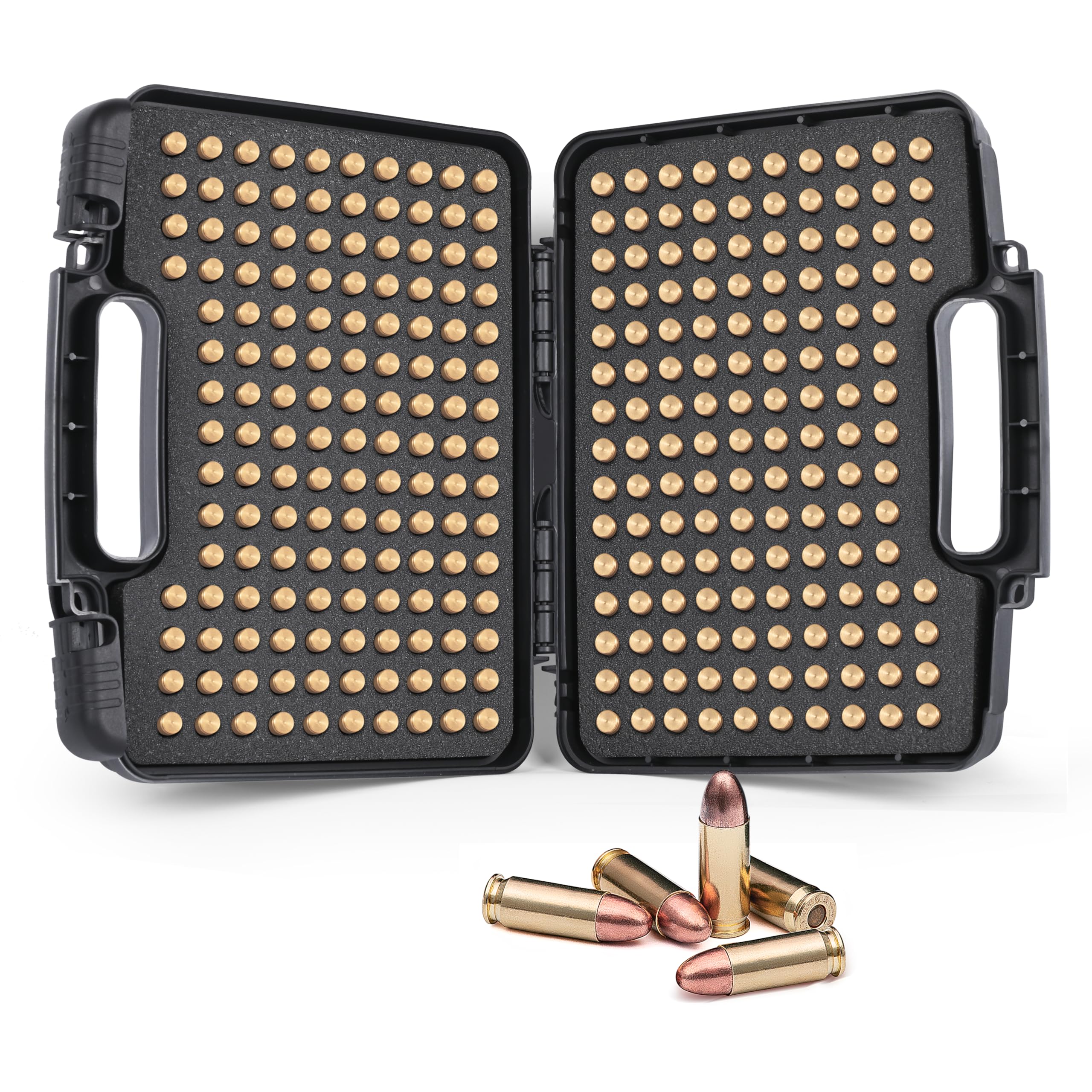 Kinghardcase 10mm Ammo Storage Case 280 Rounds 40 s&w/40 Caliber Ammo ...