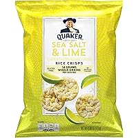 Amazon.com: Quaker Rice Crisps Sea Salt & Lime, 6.06 Oz : Grocery ...