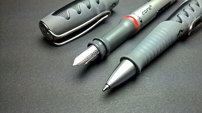 Rotring Core Coffret cadeau : Stylo Bille rotatif, stylo plume et horloge: Amazon.fr ...