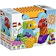 Amazon.com: LEGO DUPLO Creative Play Toddler Build and Pull Along 10555 ...