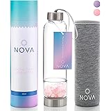 Amazon.com: Rose Gold Crystal Elixir Infused Clear Motivational Gem ...