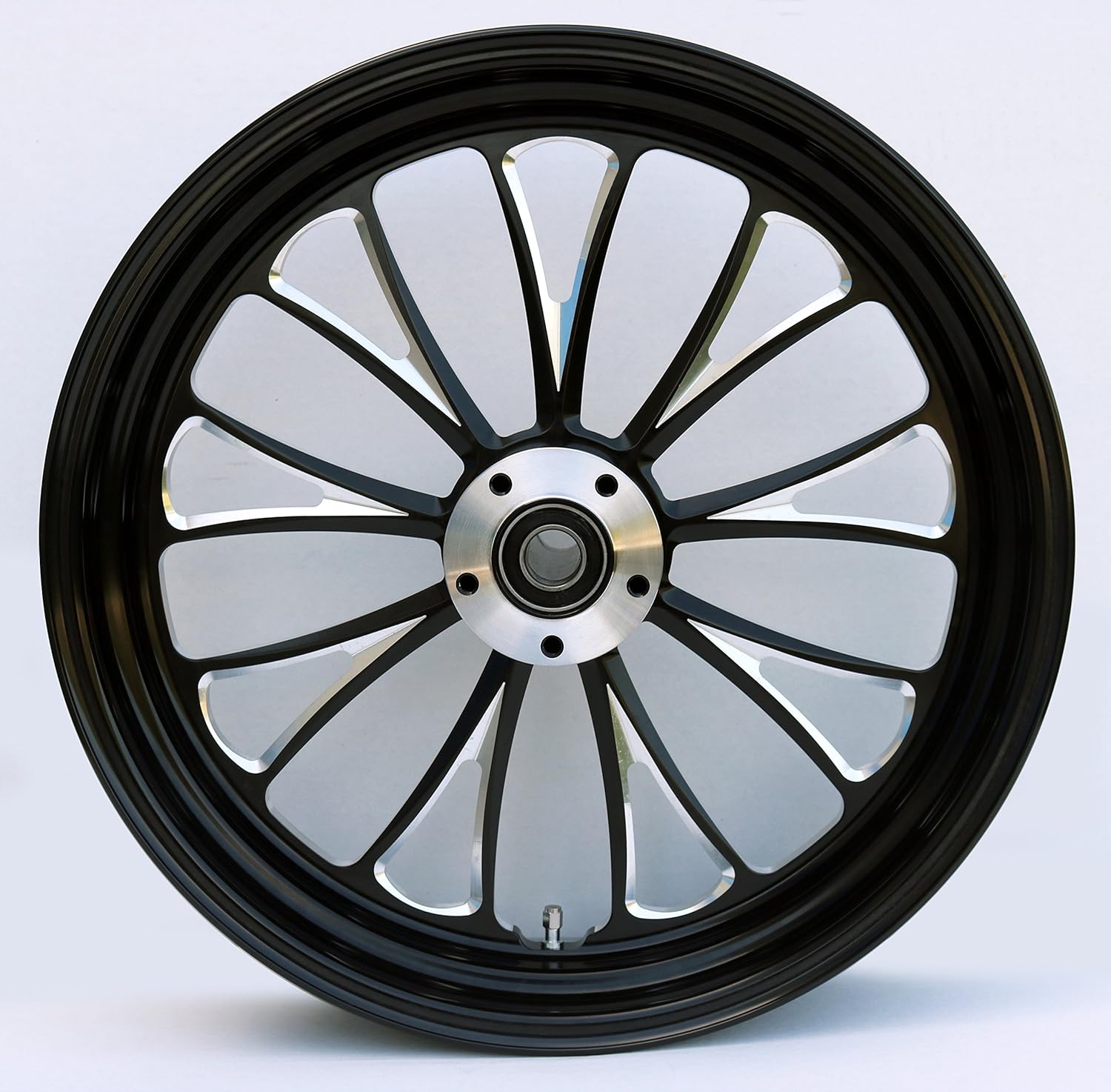 Amazon.com: Ultima Manhattan Black Cut Aluminum Rear Wheel, 18" x 3.5 ...