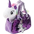 Amazon.com: Little Jupiter Plush Pet Set with Purse - Unicorn Toys ...