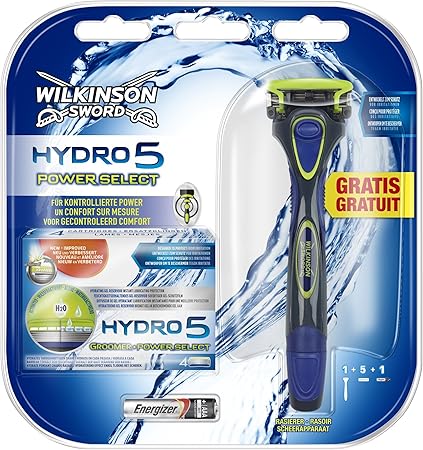 Wilkinson Sword Hydro 5 Power Select, 5 hojas con cuchilla: Amazon.es ...