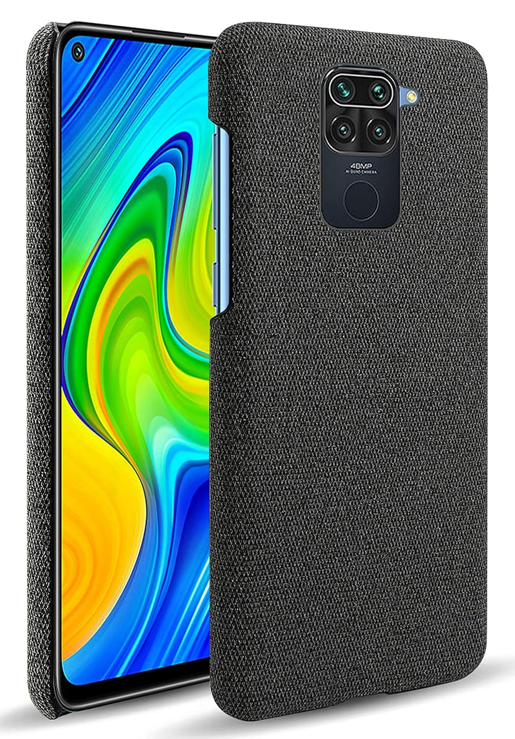 Kapa Woven Soft Fabric Case for Redmi Note 9 Back Cover, Shock ...