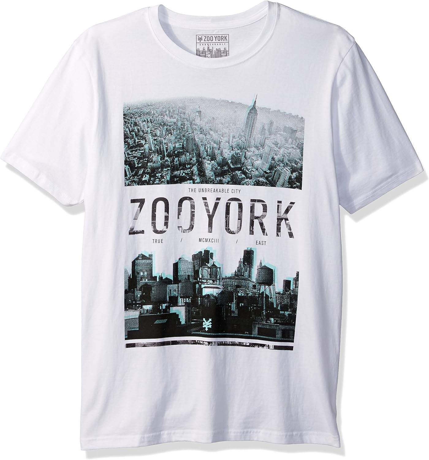 Amazon.com: Zoo York Men's Short Sleeve Over The Top Crew T-Shirt ...