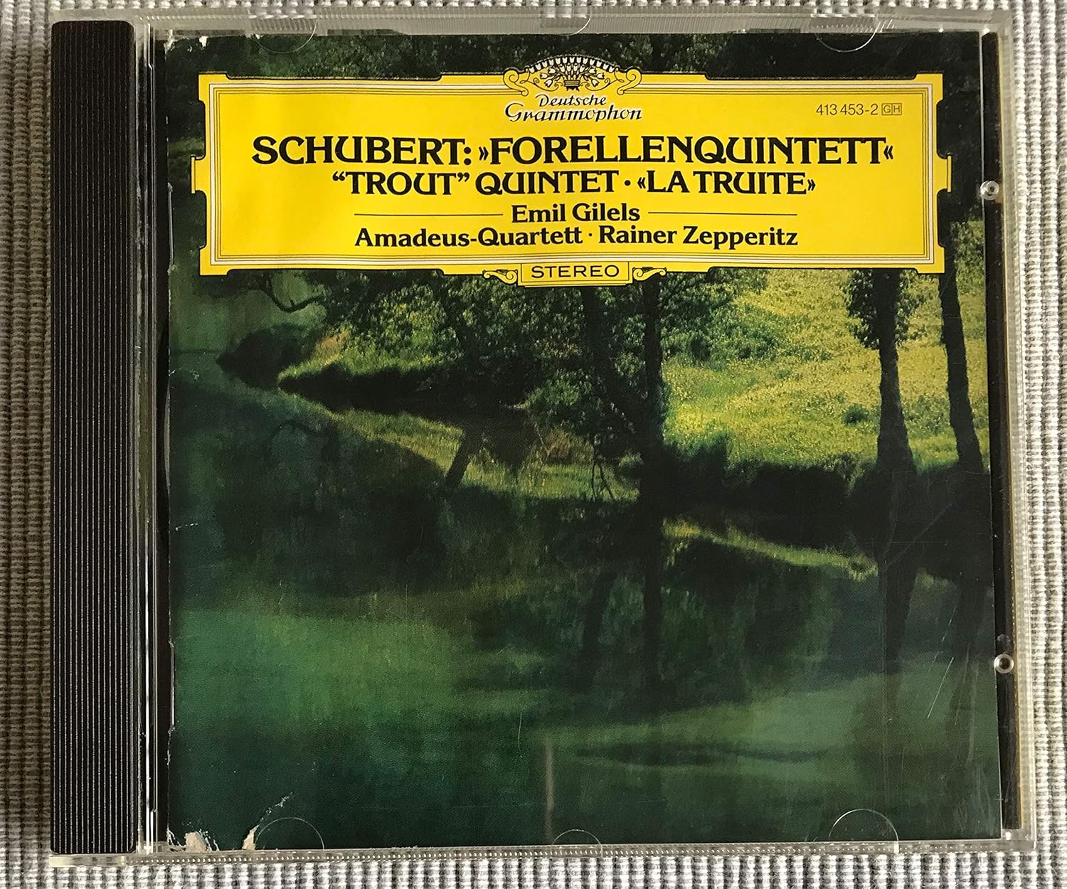 Schubert: Trout Quintet by Franz Schubert, Emil Gilels, Amadeus Quartet, Rainer Zepperitz ...