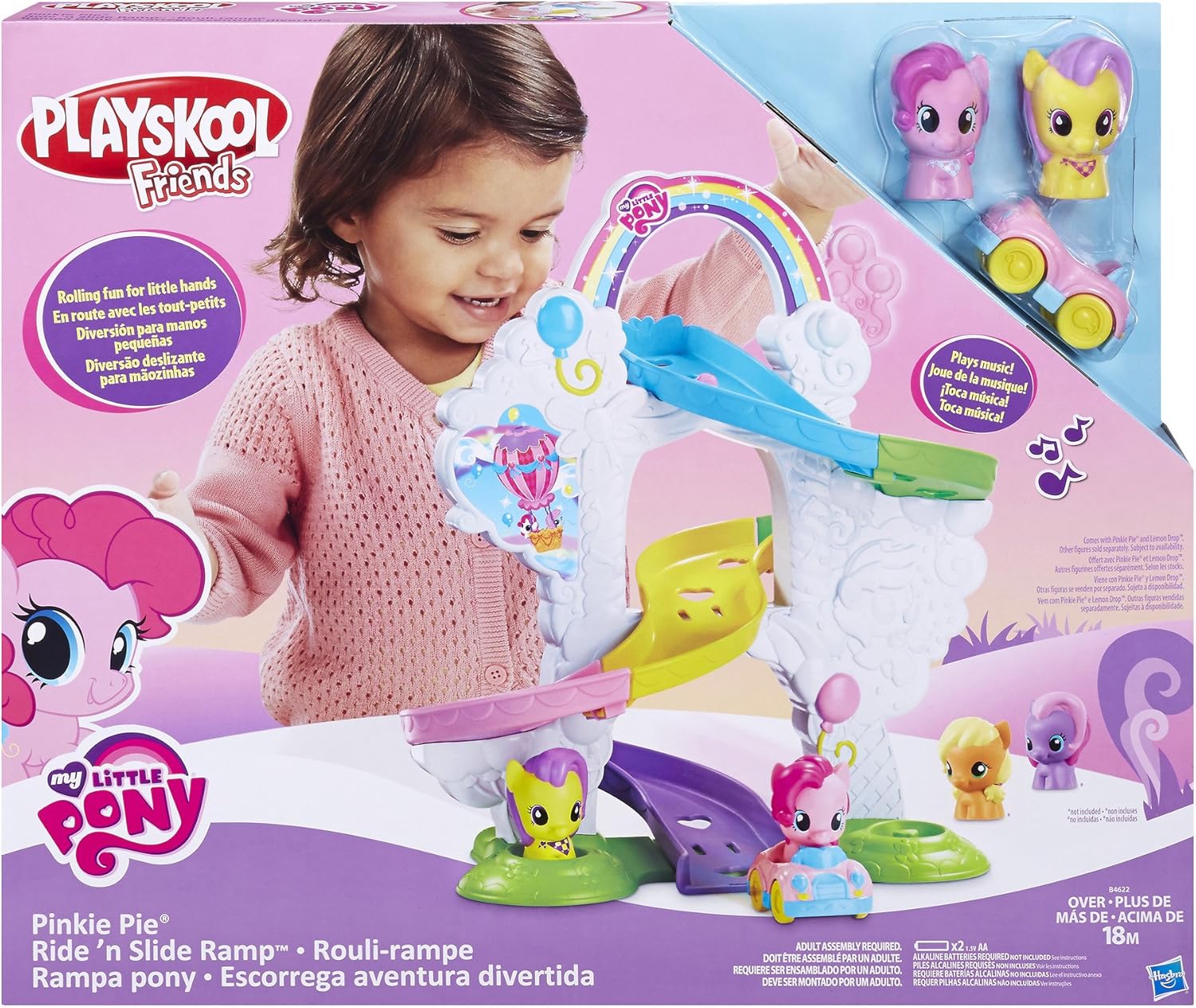 Playskool Friends My Little Pony Pinkie Pie Ride ‘n Slide Ramp – BigaMart