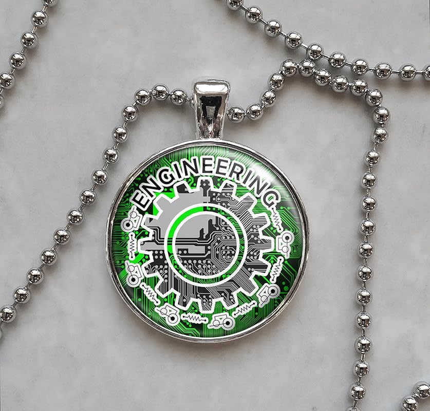 Amazon.com: Engineering Pendant Necklace: Handmade