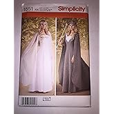 Amazon.com: Simplicity 1551 Women's Elf Halloween and Cosplay Costume ...
