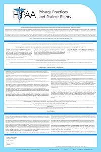 2017 Hipaa aviso de política de privacidad Póster personalizado para tu ...