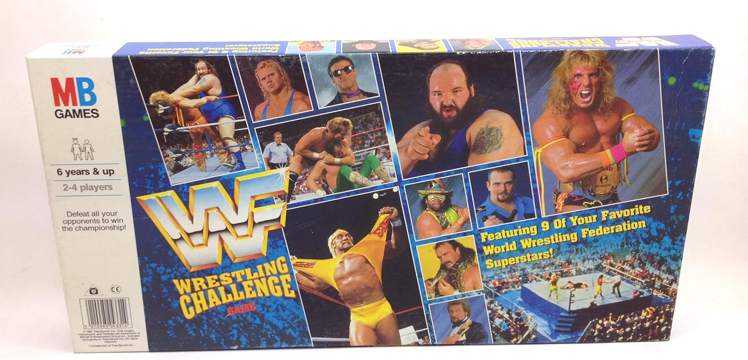 WWF Wrestling Challenge board game: Amazon.co.uk: Toys & Games