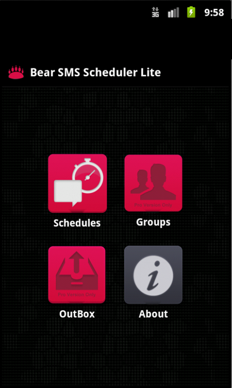 Amazon.com: Bear SMS Scheduler Lite: Appstore for Android