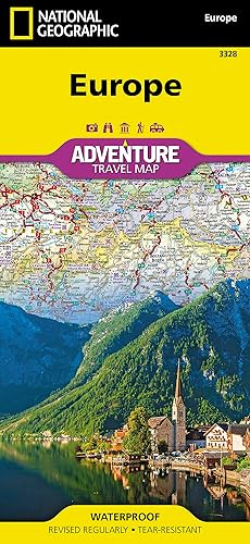 Europe Map (National Geographic Adventure Map, 3328) in Kuwait | Whizz ...