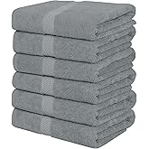 Amazon.com: Utopia Towels 6 Pack Small Bath Towel Set (22 x 44 Inches ...