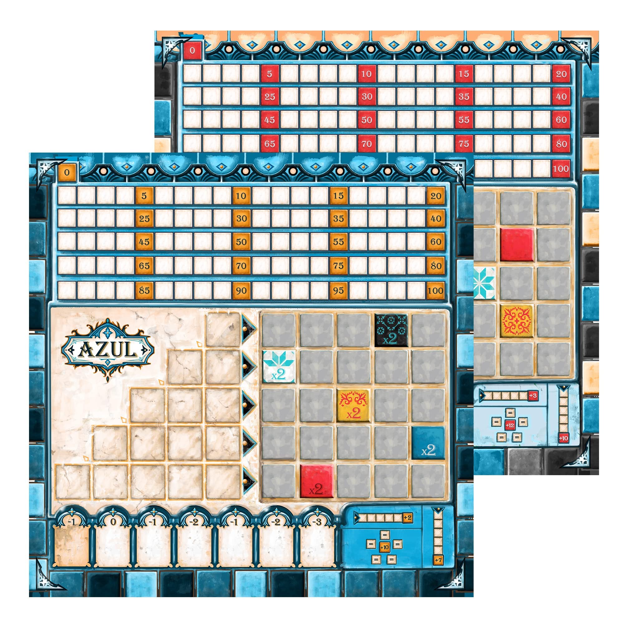 Mua Azul and Azul Crystal Mosaic Board Game Bundle, includes Azul Base ...