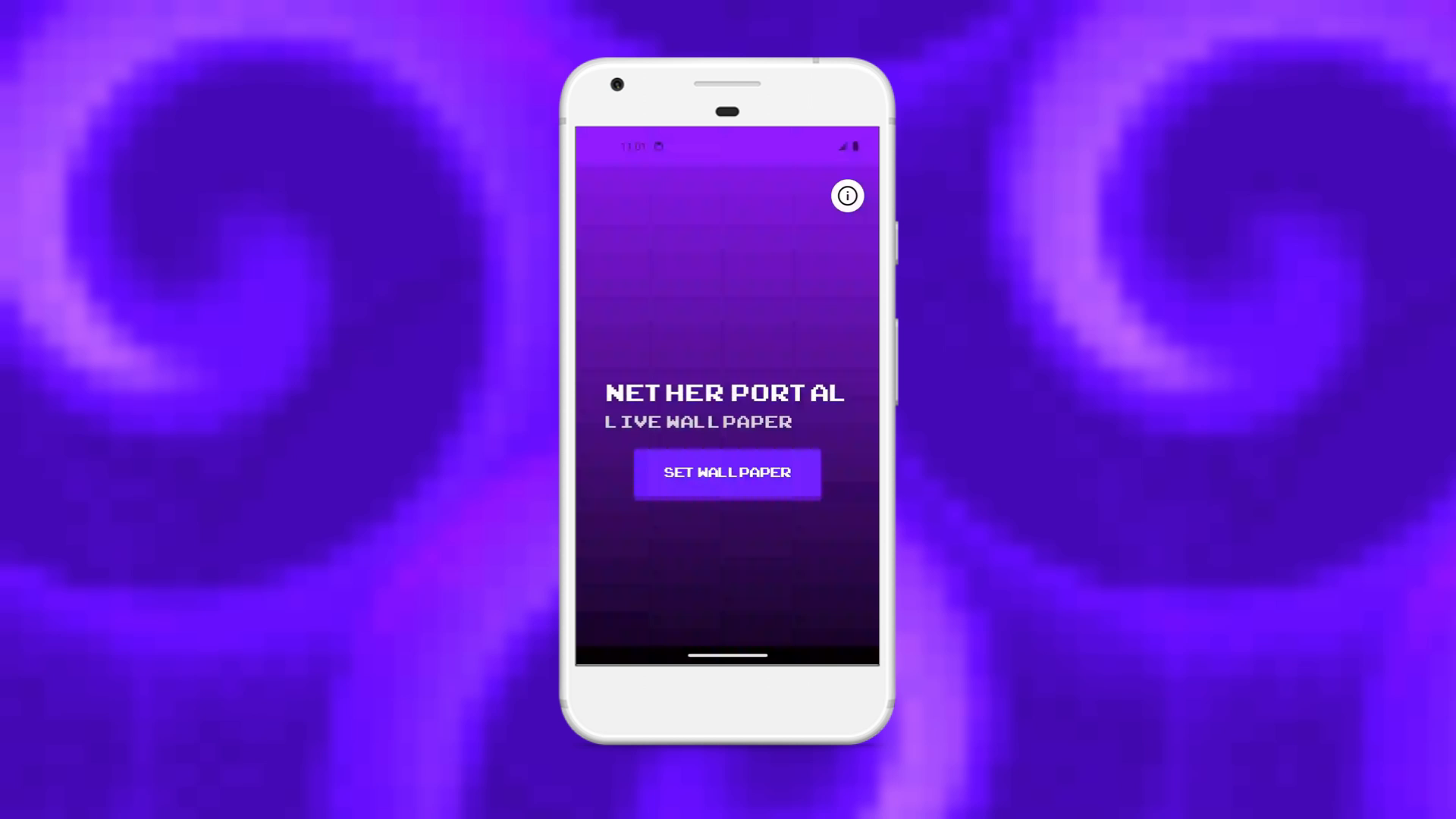 Nether Portal 3D Block Craft Live Wallpaper | MC Block Craft ...