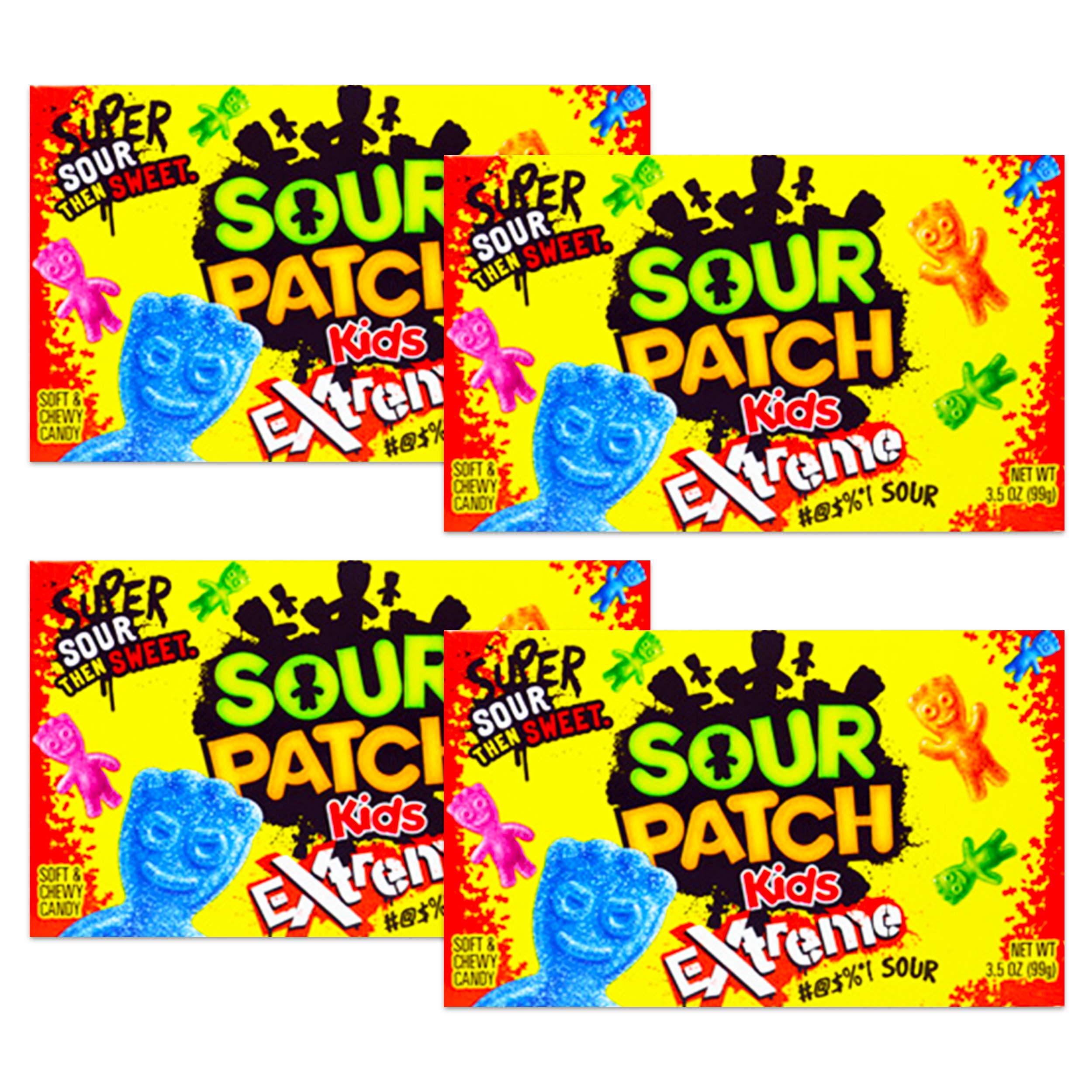 Buy Sour Patch Kids Extreme Candy - 4 Pack Bundle Sour Patch Kids Bulk ...