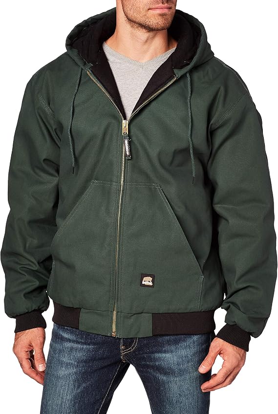 Berne Men's Heritage Hooded Jacket: Amazon.co.uk: Clothing