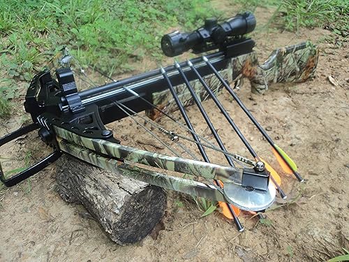 150 lbs WT-Goliath 75 Repeating Hunting Crossbow with 3 x 32 Scope ...