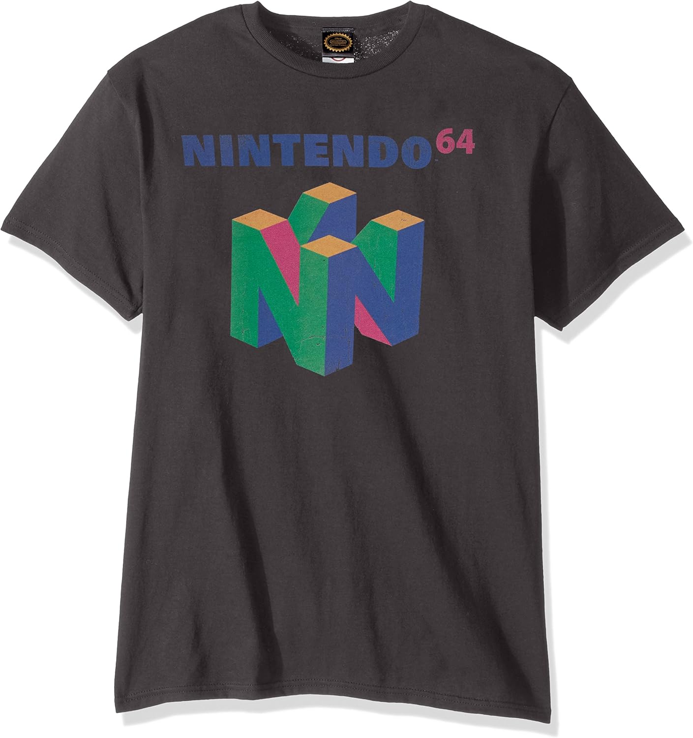Amazon.com: Nintendo Men's N64 Logo Short Sleeve T-Shirt: Clothing