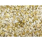 Amazon.com: Metallic Gold Confetti Biodegradable Tissue Paper Wedding ...