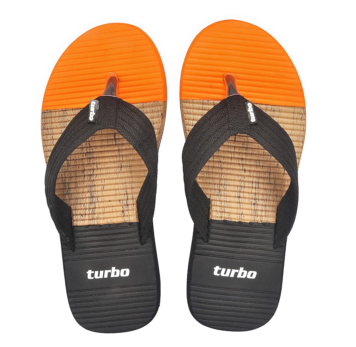 Buy Turbo Regular Soft Rubber Padded Flip-Flop Slipper/Floaters for Men ...