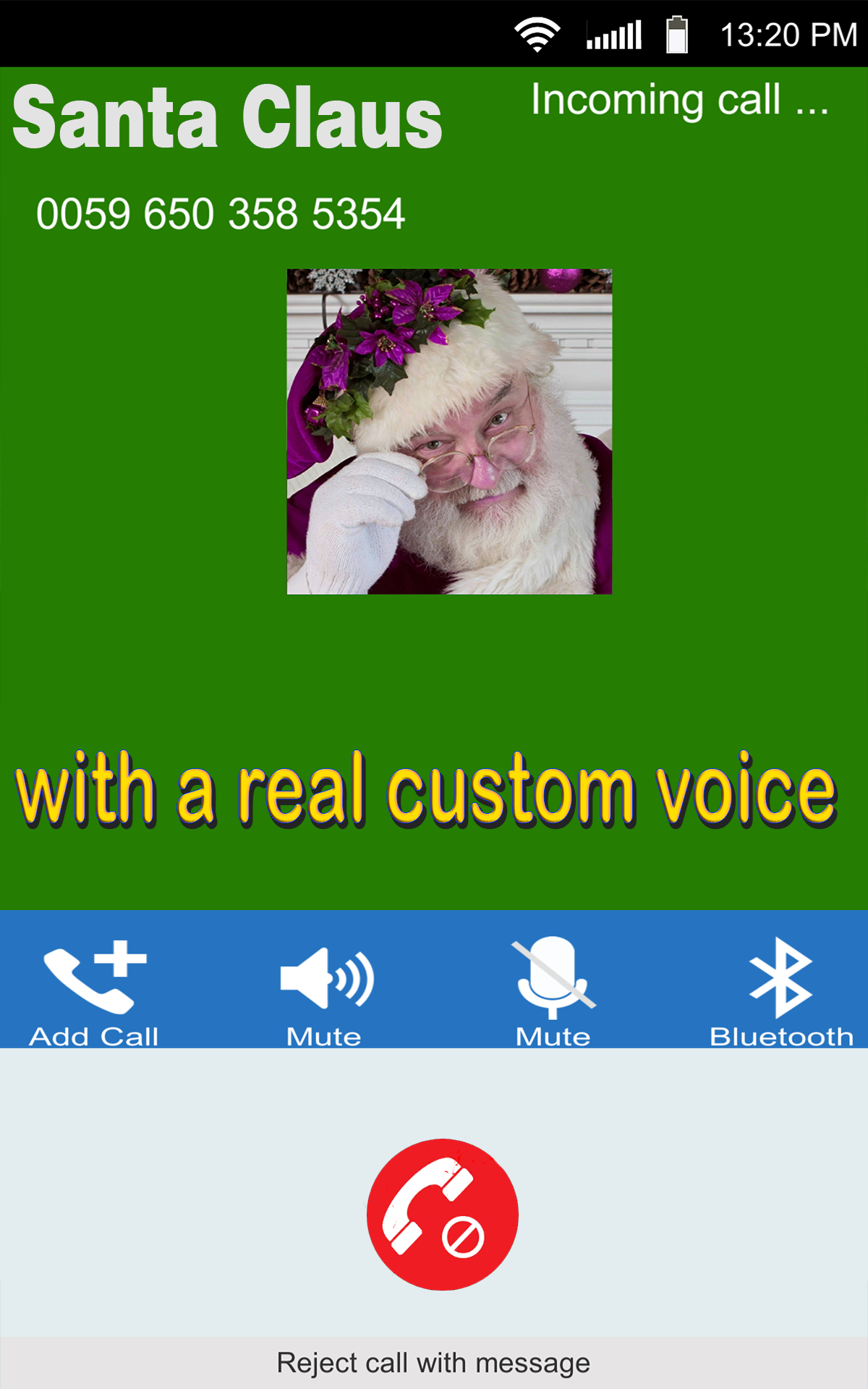 Fake Call Prank Santa Claus:Amazon.com:Appstore for Android