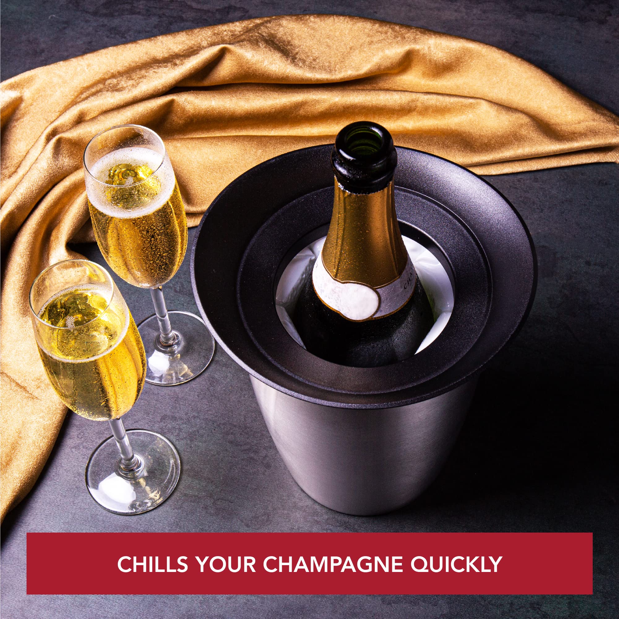 Mua Vacu Vin Active Cooler Champagne Elegant - Reusable Champagne ...
