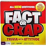 Amazon.com: University Games Fact or Crap Board Game : Toys & Games