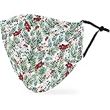 Amazon.com: WEDDINGSTAR 3-Ply Adult Washable Cloth Face Mask Reusable ...