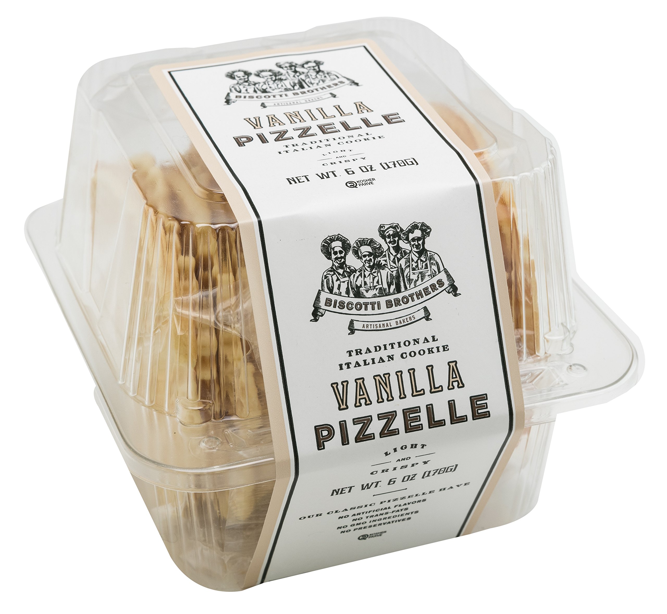 Amazon.com: Biscotti Brothers Bakery Pizzelle Cookie, Anise, 6 Ounce