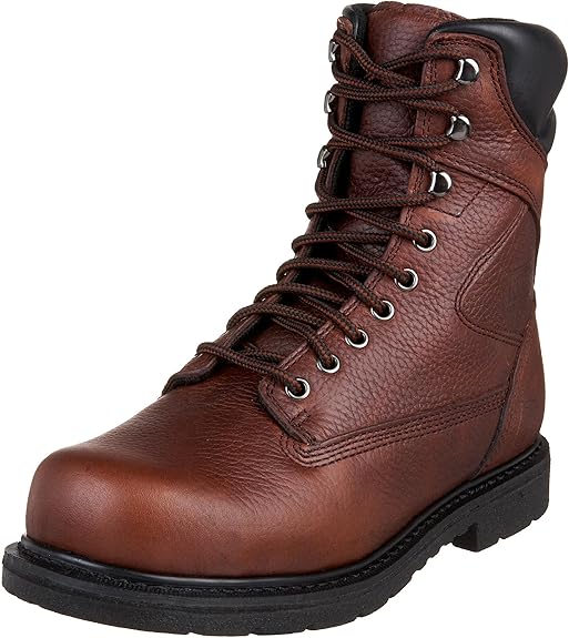 Amazon.com | WORX by Red Wing Shoes Men's 5526 Oblique Toe Steel Toe 8 ...