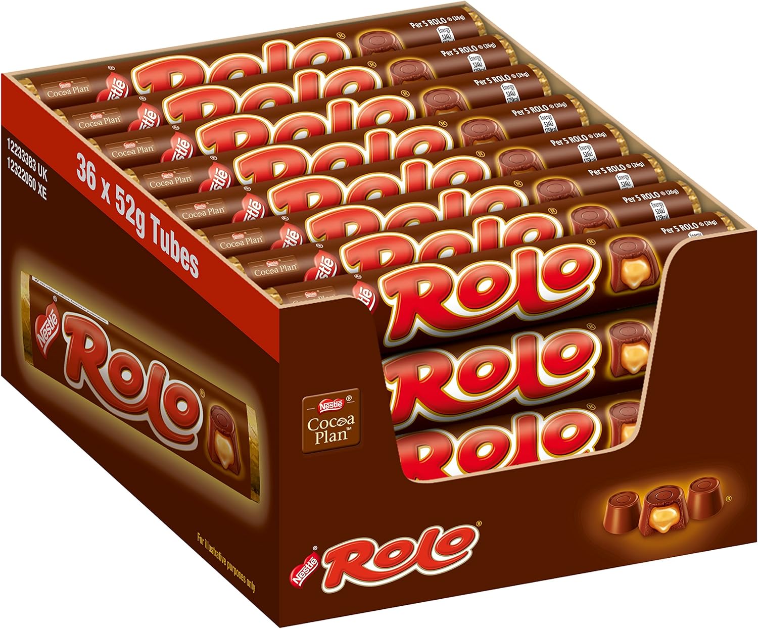 Rolo Chocolate Tube x 36: Amazon.fr: Epicerie