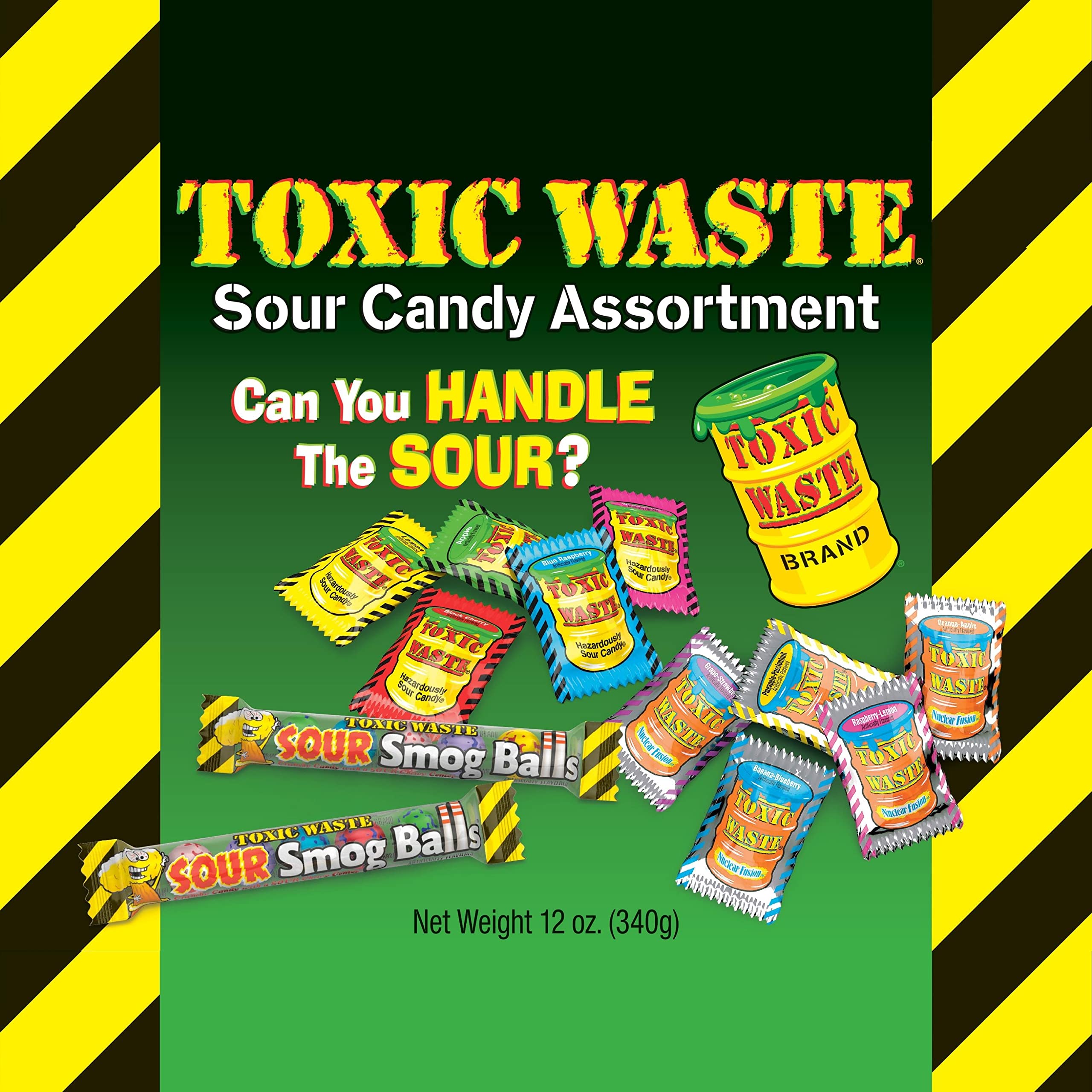 Mua TOXIC WASTE | Exclusive Sour Candy Variety Pack | 3 Different Hard ...