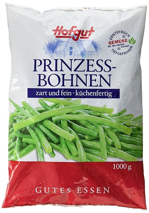 Hofgut Prinzessbohnen, 1.00 kg (Tiefgefroren): Amazon.de: Lebensmittel ...