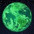Amazon.com: Glow in The Dark Earth for Ceiling, Luminous Planet Wall ...