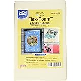 Amazon.com: Pellon FF78F16020P Flex-Foam 1-Sided Fusible Stabilizer, 20 ...