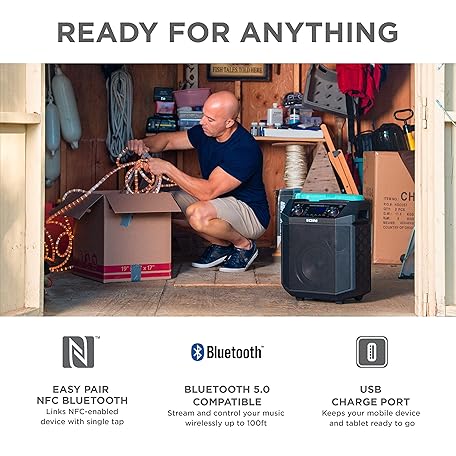 Mua ION Block Rocker Plus - 100W Bluetooth Outdoor Speaker with ...