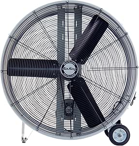 Amazon.com: Air King 9936D Industrial Grade Belt Driven Drum Fan, 36 ...