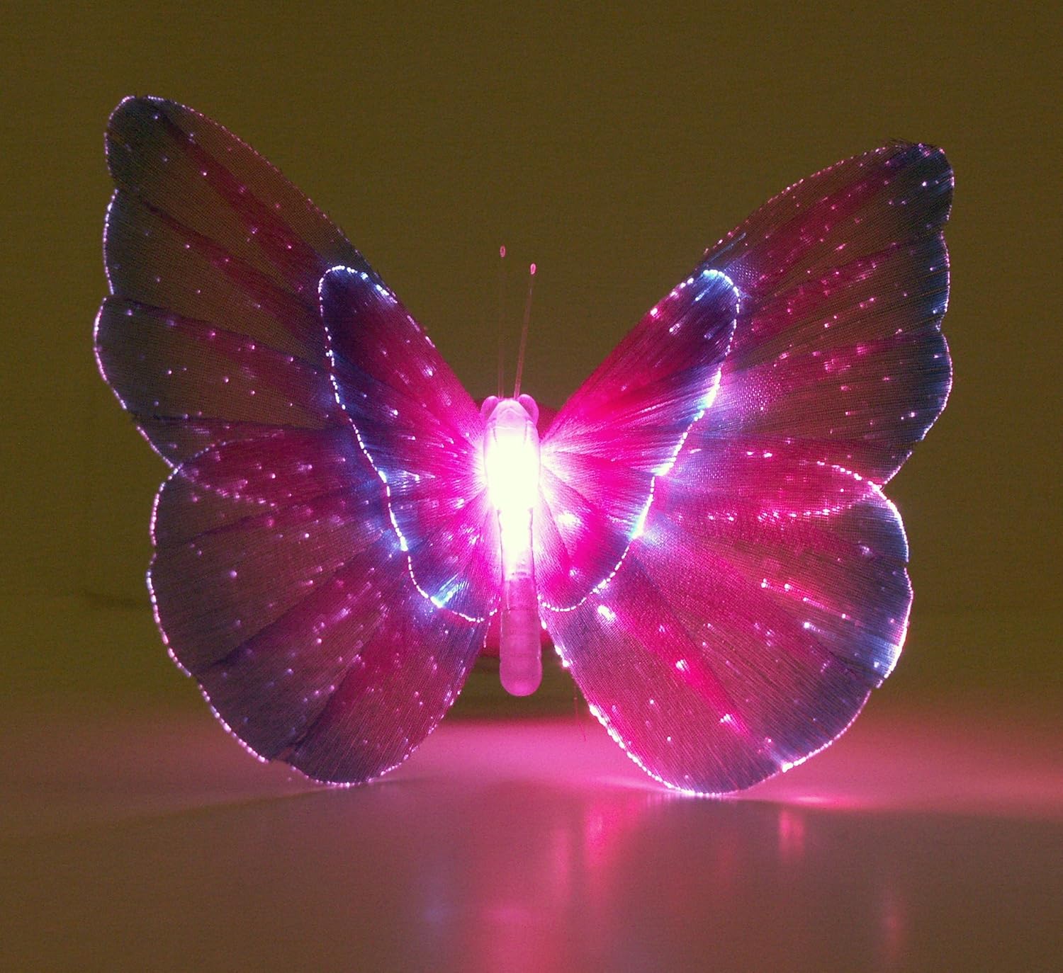 Magic Butterfly Decorative Light - Purple: Amazon.co.uk: Kitchen & Home