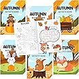 Amazon.com: 24Pcs Autumn Activity Books for Kids Fall Theme Mini Games ...