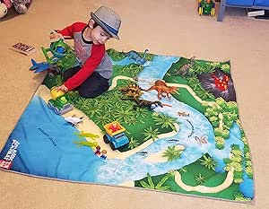 Amazon.com: Dinosaur Play Mat, Extra Large Dinosaur Mat, Dinosaur ...